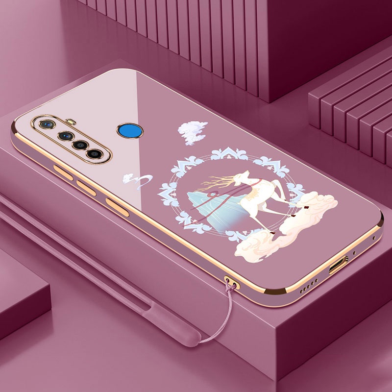 Casing Realme 5 pro 6 pro 7 pro 5i 6i 7i c3 c3i TPU Elk Phone Case ...