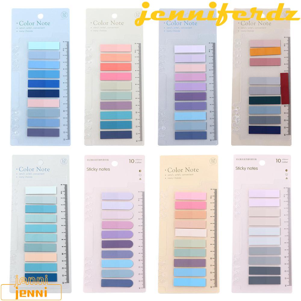 JENNIFERDZ Loose Leaf Index Portable Self-Adhesive Sticky Labels To Do ...