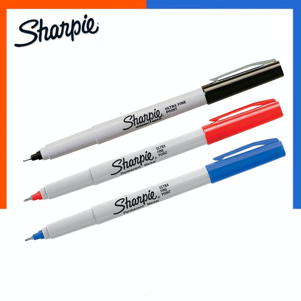 Waterproof Pen Fine Needle Tip Sharpie Chemical Permanent Sharp Ultra 0 ...