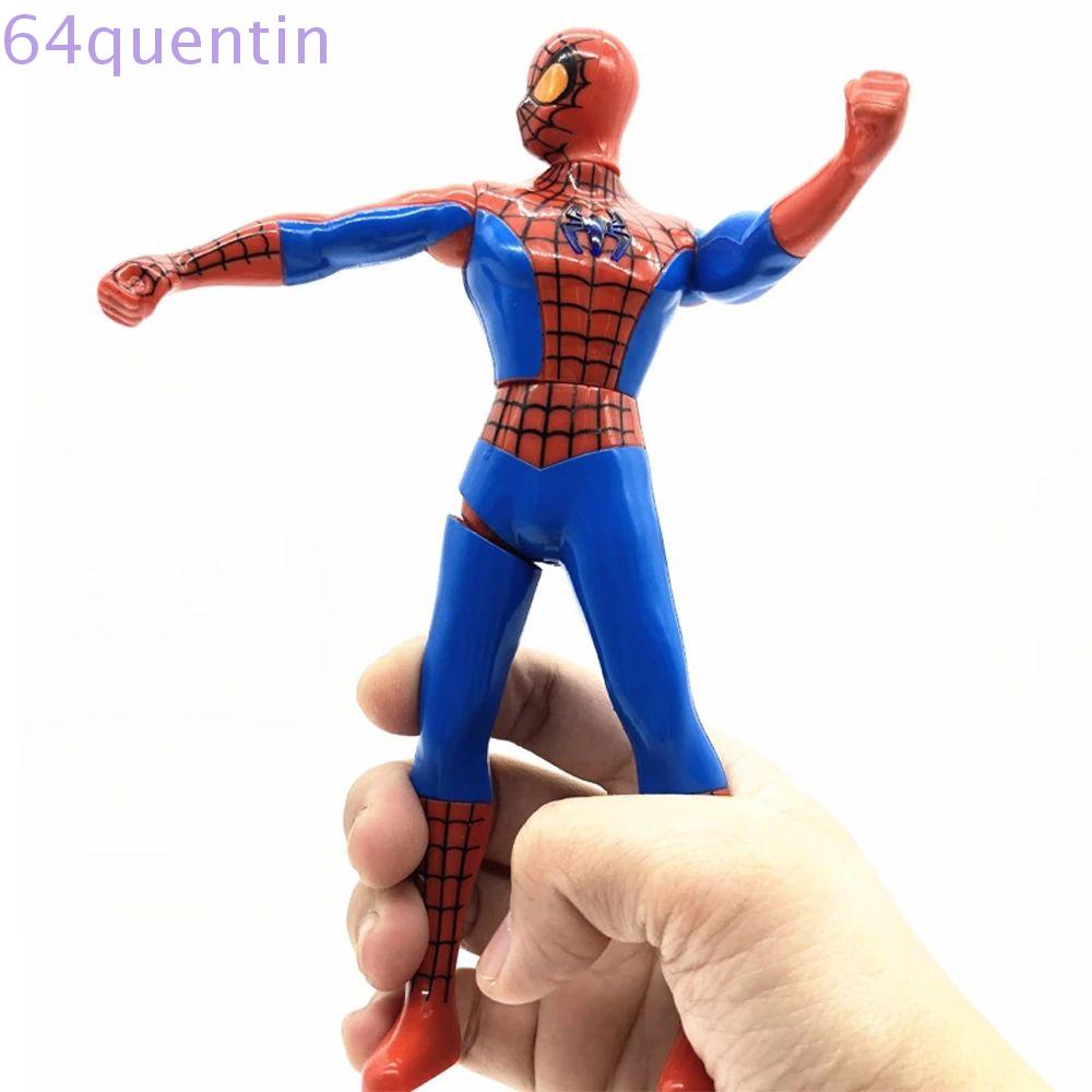 QUENTIN Plastic Action Figure 17cm SpiderMan Marvel Avengers Iron Man ...