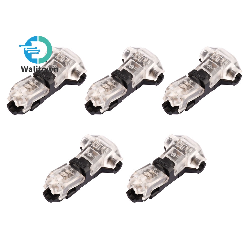 Low Voltage T Tap Wire Connectors T Type 2 Pin Solderless No Wire ...