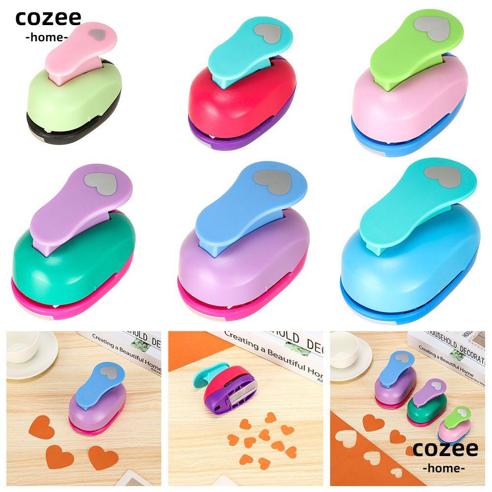 COZEE 9-75mm Cute Paper Shaper Cutter DIY Cards Making Heart-shaped ...