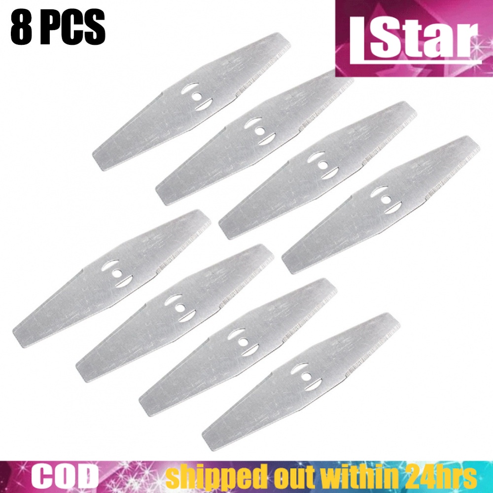 cod 8PCS/SET Metal Grass Trimmer Blade 6 Inch 150mm Grass Cutter Blades ...