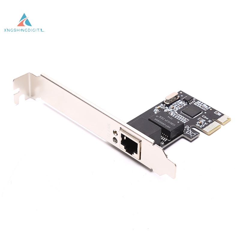 ZJPG> Gigabit Ethernet PCI Express PCI-E network card 10/100/1000Mbps LAN Adapter new | Shopee ...