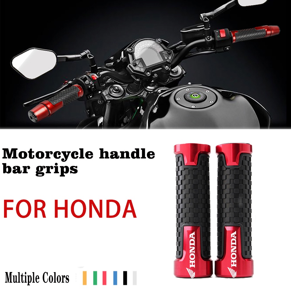 For Honda Handle grip Universal Motorcycle Handle Grips Handlebar Grips ...