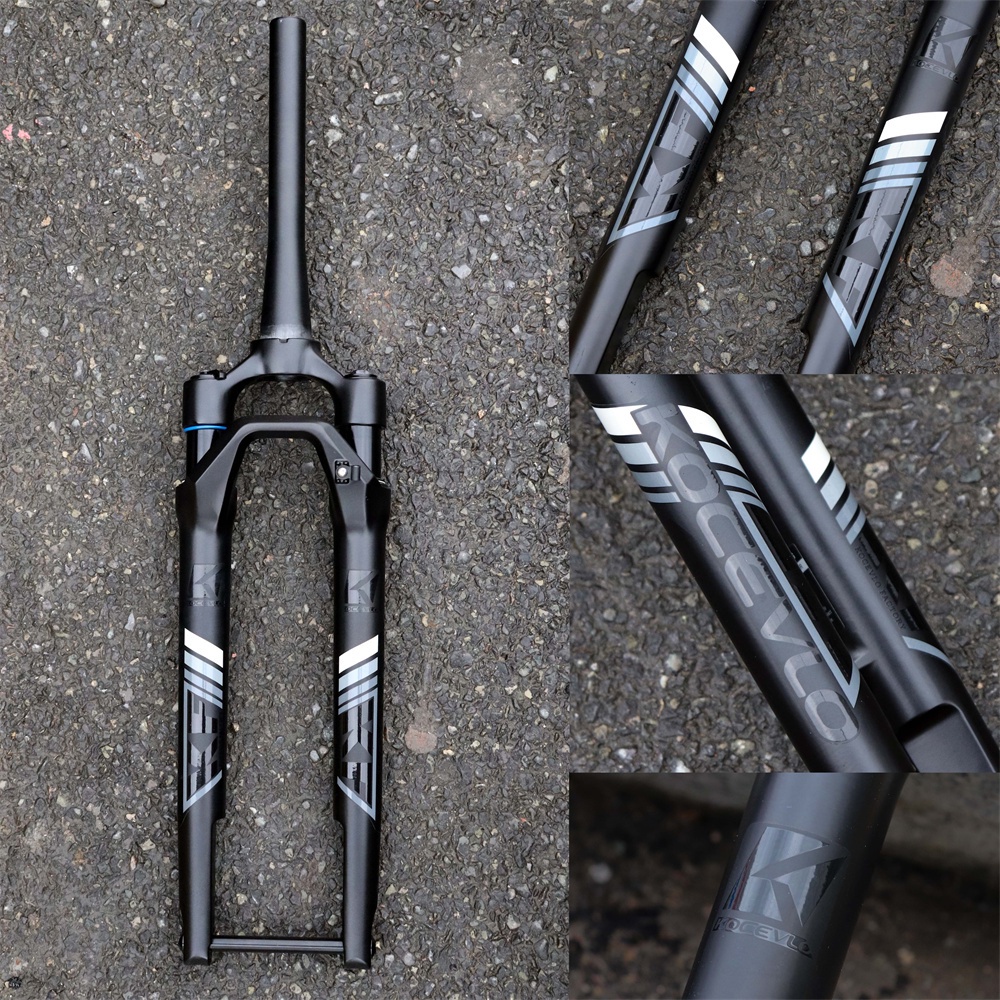 KOCEVLO Road Bike Fork Gravel Suspension Off-Road Damping Air Pressure ...