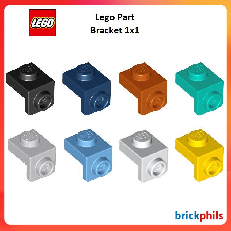 Lego Part 36841 - Bracket 1x1 (5pcs per Lot) | Shopee Philippines