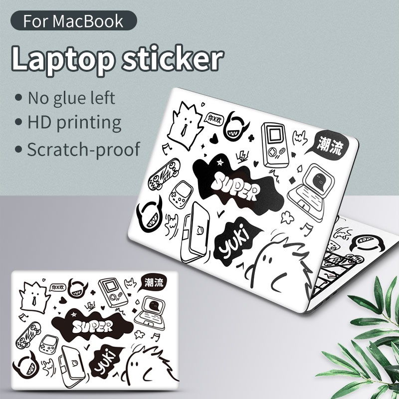 Laptop Protective Skin for Macbook air 13.6 A2681 M2 Graffiti sticker ...
