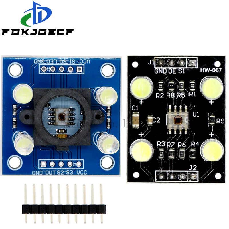 Gy 31 Tcs3200 Detector Module Color Recognition Sensor Accessories For Arduino Tcs230 Tcs3200