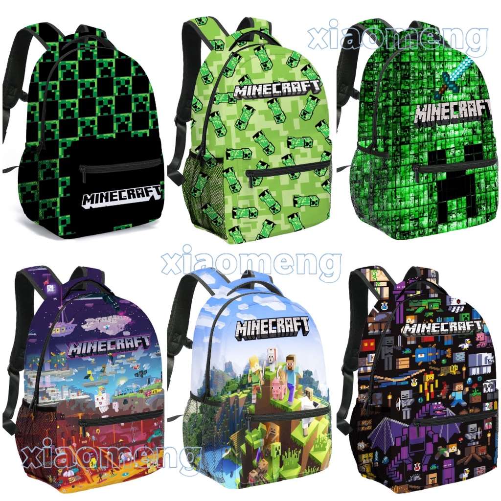 Minecraft backpack for kids | Shopee Philippines