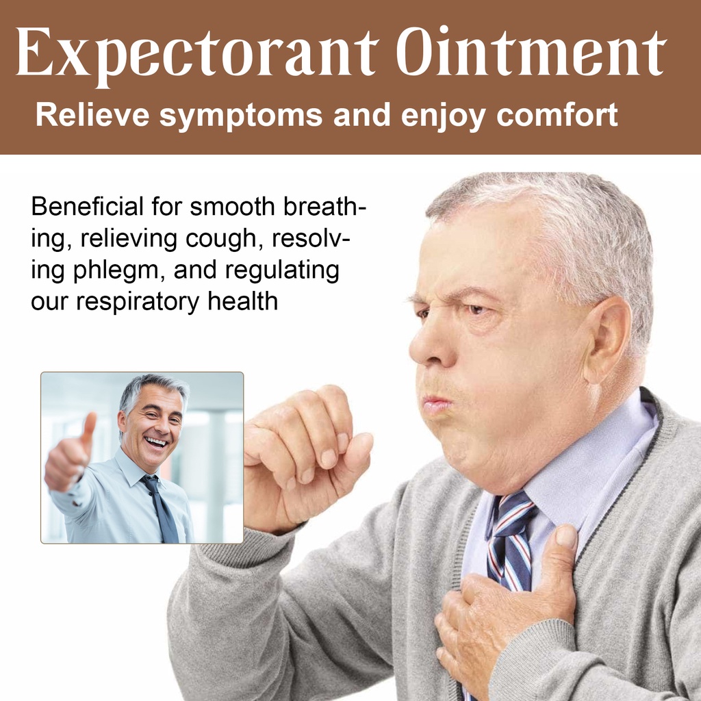 Stop Coughing Ointment Cold Asthma Treatment Sore Throat Pain Itching ...