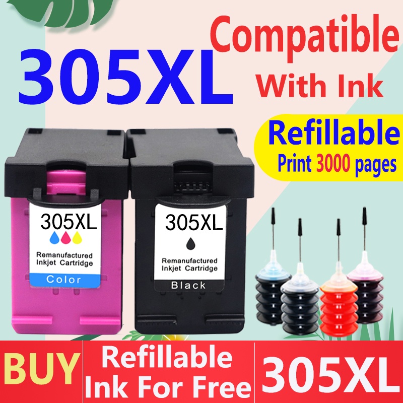 HP 305 305XL ink cartridge for HP DeskJet 2710 2720 plus 4110 4120 4130 ...