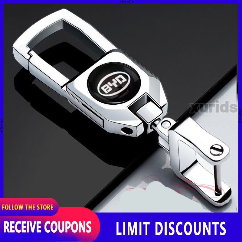 for BYD Atto 3 dolphin Yuan Plus keychain car motorcycle Fashion Men ...