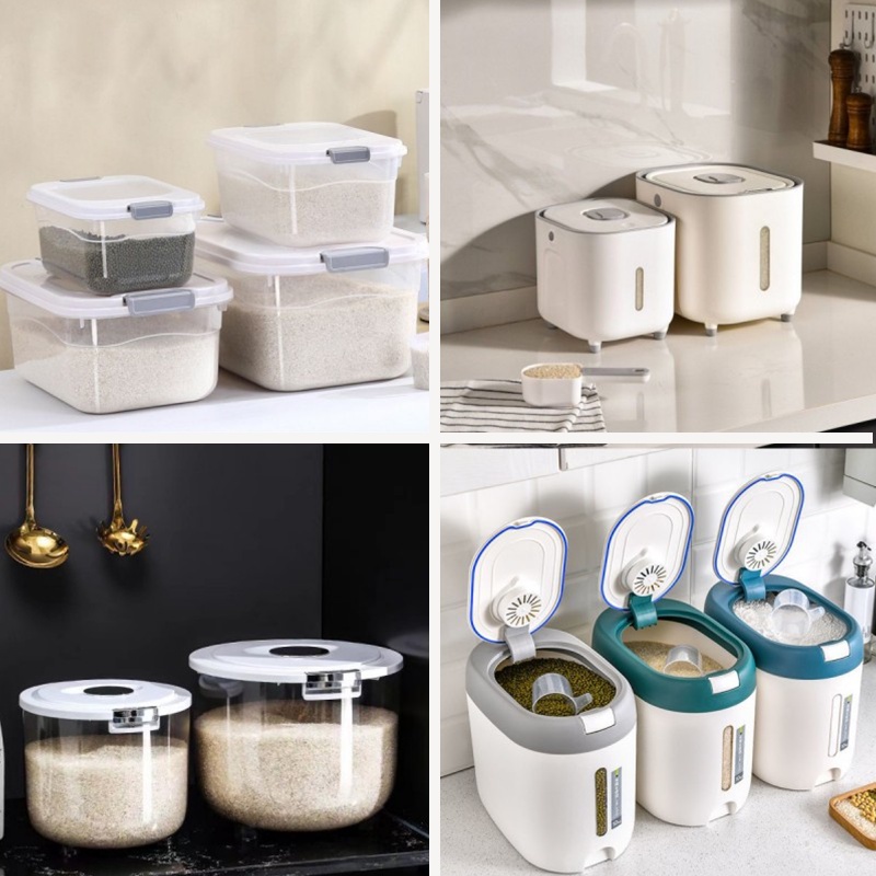 Insect-proof 10KG Airtight Food Storage Box Food Storage Container Rice ...