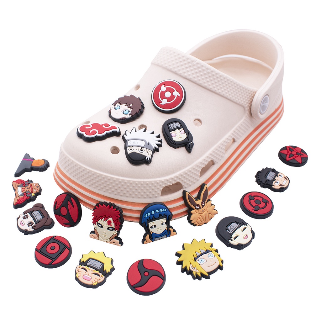 Cartoon Kakashi Crocs Jibbitz Anime Jibits Charm Pin Jiraiya Shoe ...
