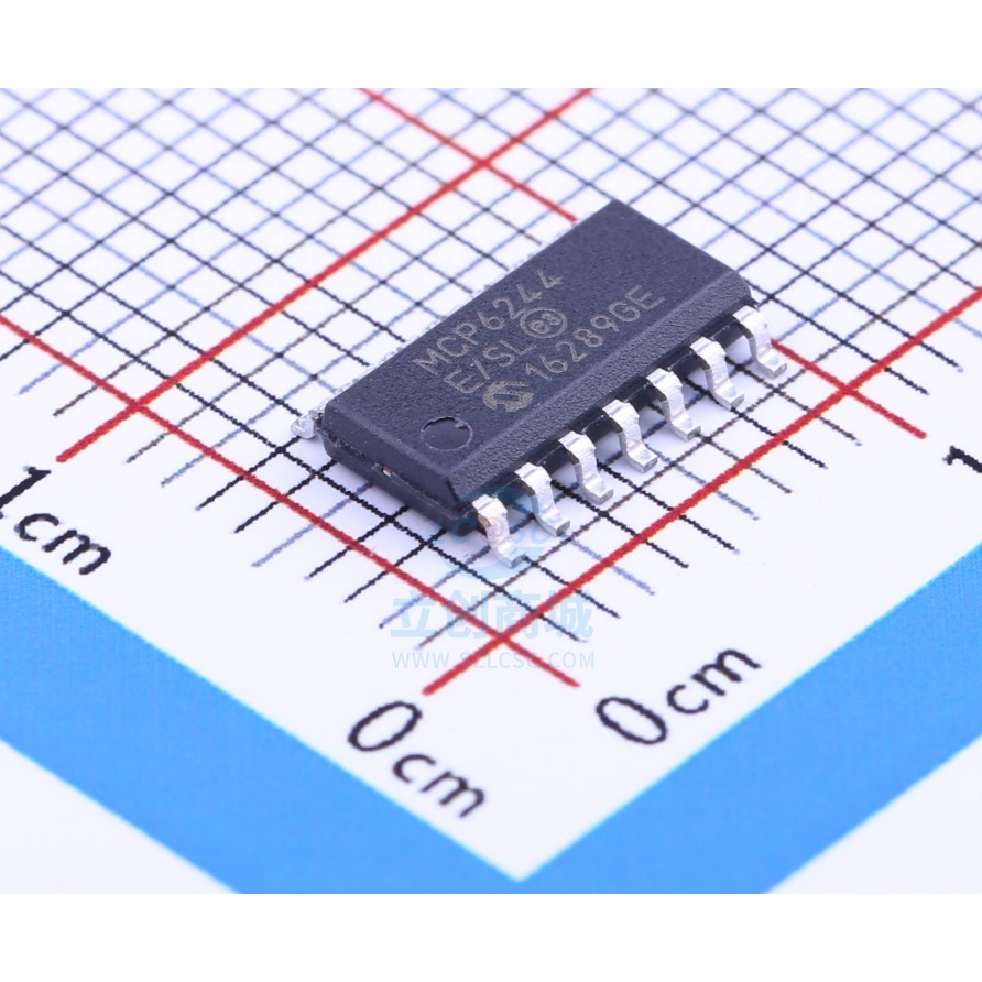 100% MCP6244-E/SL Package SOIC-14 New Original Genuine Operational Amplifier IC Chipnew chipnew ...