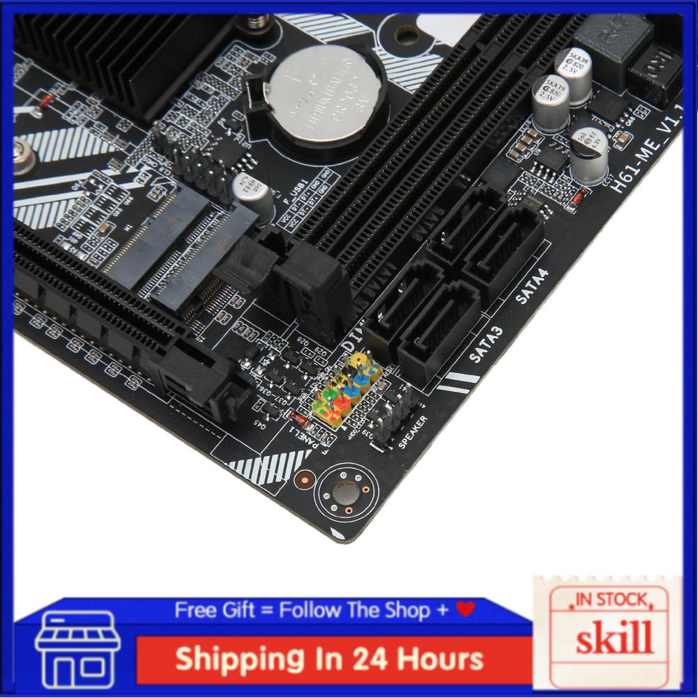 Skill Mini ITX Motherboard Multiphase Power LGA 1155 Dual Channel DDR3 PC Motherboar for Gaming ...