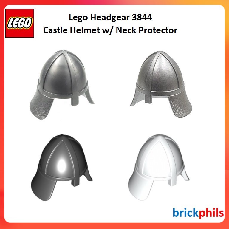 Lego Headgear 3844 - Castle Helmet w/ Neck Protector | Shopee Philippines