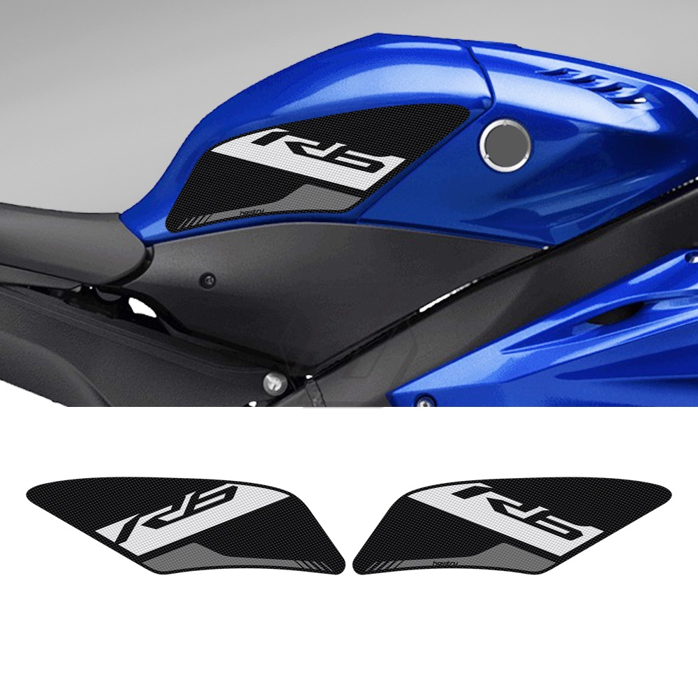 For Yamaha YZF R6 2017-2022 Motorcycle Accessorie Side Tank Pad ...