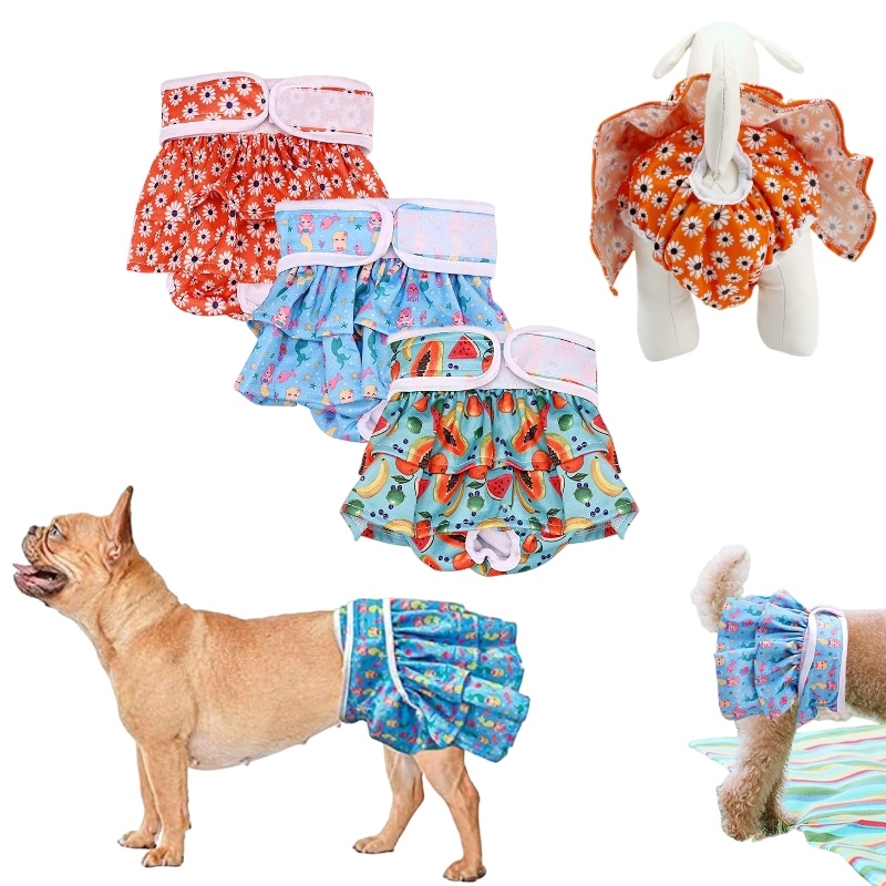 Dog Diapers Female, Highly Absorbent Dog Diapers for Female Dogs ...
