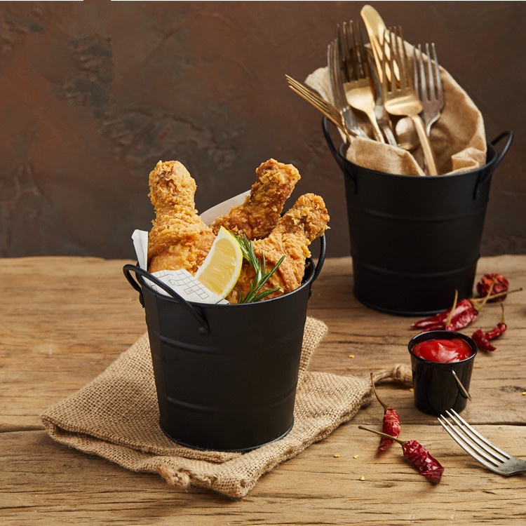 KTV bar restaurant coffee shop mini ice bucket chips bucket snack ...
