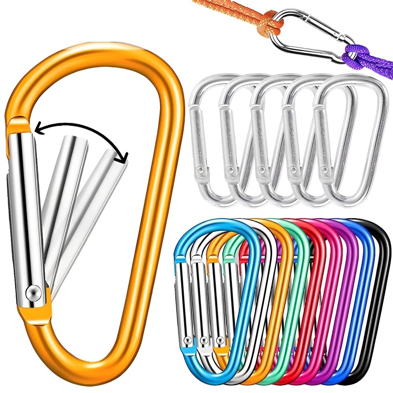 Alloy Outdoor Hiking Climbing Bottle Hooks / Portable Keychain Cute ...