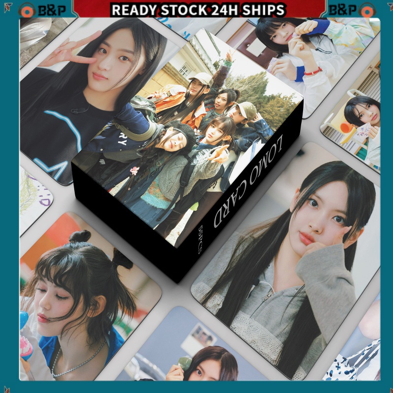 B&P 55pcs/box new jeans lomo cards MINJI HANNI DANIELLE HAERIN lomo ...