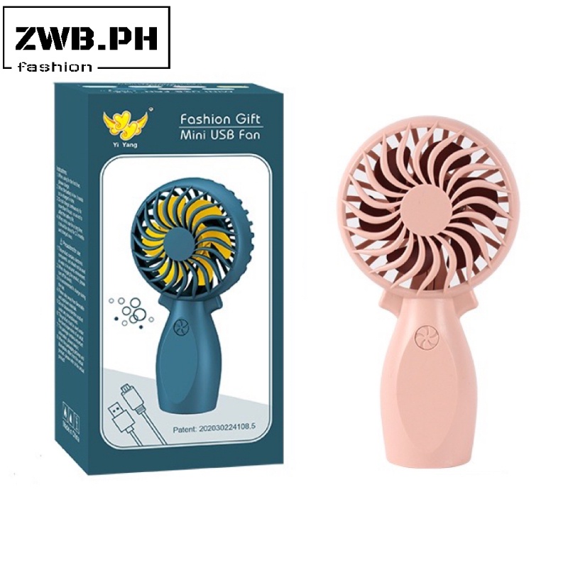 ZWB N95 Portable Rechargeable Fan Mini Handy Fan Pocket Size USB ...