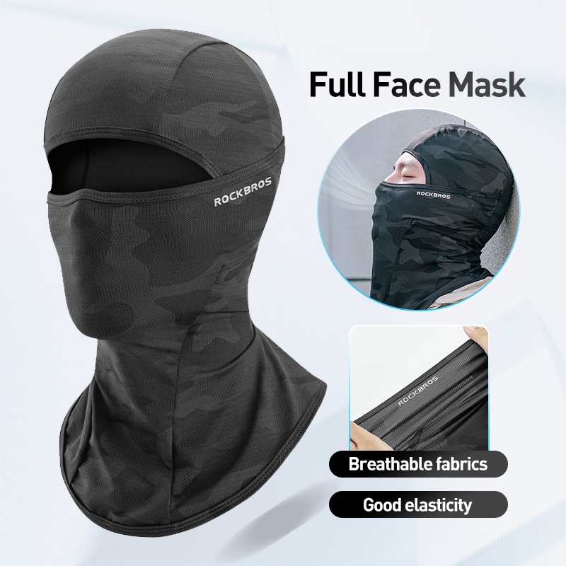 Rockbros Balaclava Sun Protection Balaclava Full Face Mask Men's Women's Sun Uv Bike Motorcycle ...