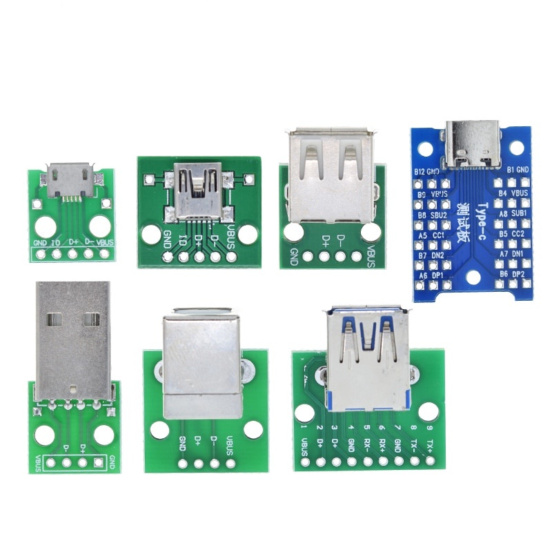 USB Connection Port, MICRO Test Circuit Board | Shopee Philippines