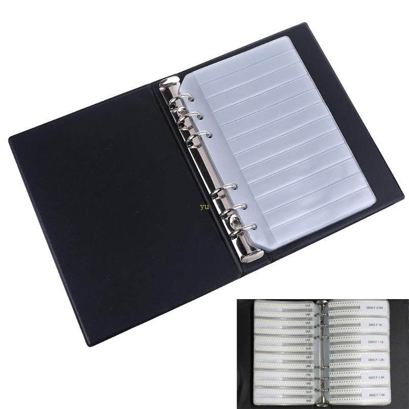 YU Blank Book 0201 0402 0603 0805 1206 SMD Resistor Book Capacitor ...
