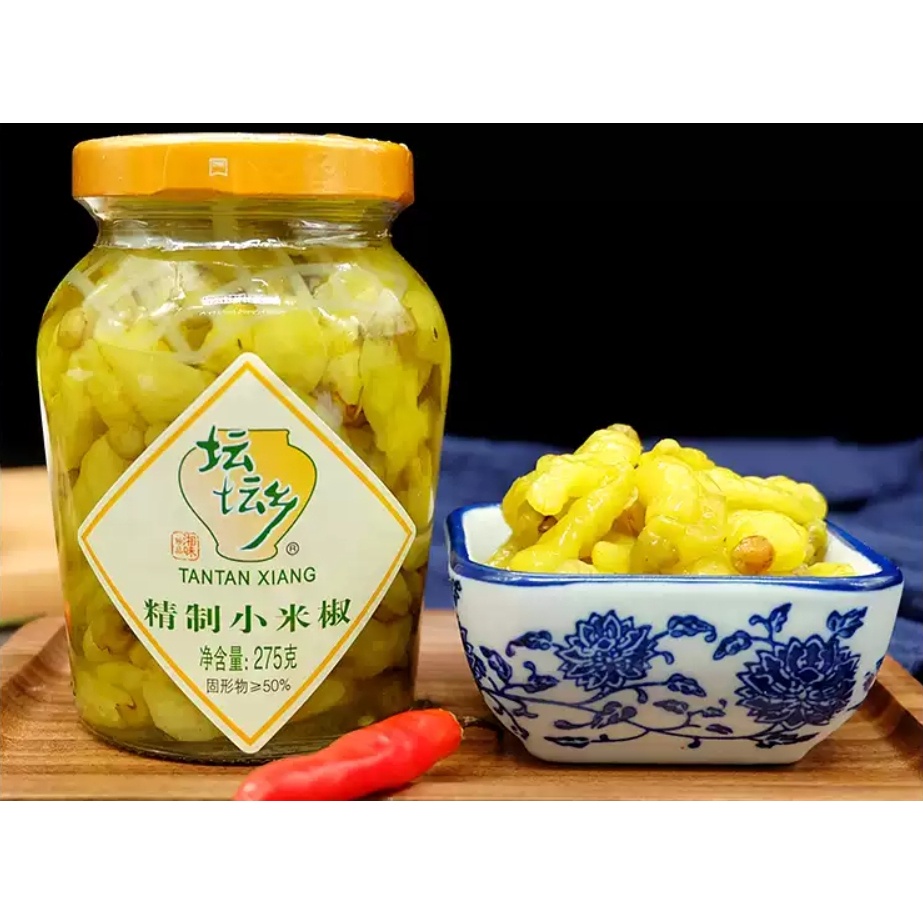 Pickled Chili Chinese Spicy Delicious Side Dishes Food 275g | Shopee ...