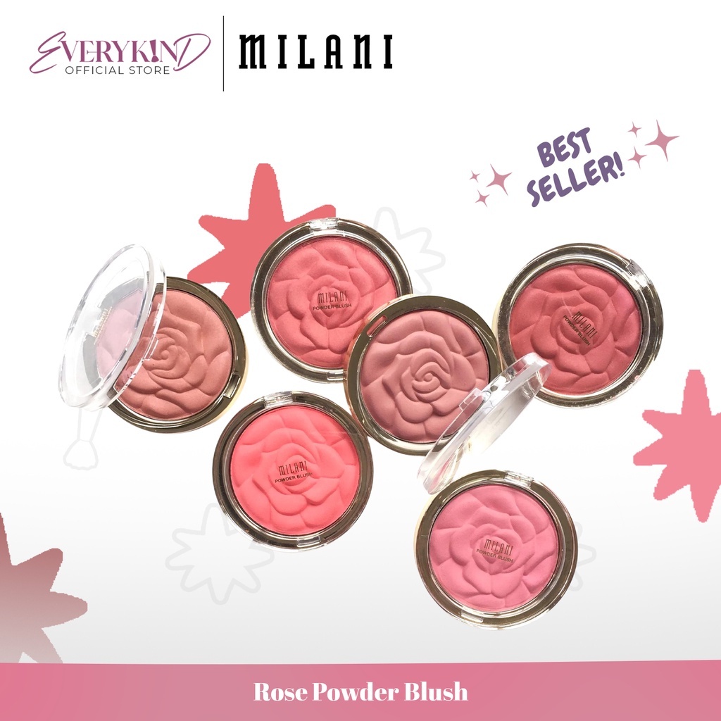 Milani Rose Powder Blush - Shape, Contour & Highlight Face with Matte ...