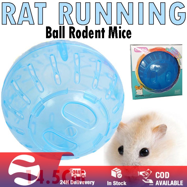 14.5cm white rat Running Ball Rodent Mice Jogging Hamster Gerbil Rat ...