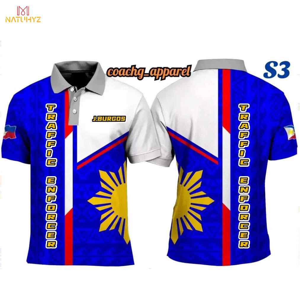 TRAFFIC ENFORCER High Quality Full Sublimation Polo shirt for men ...