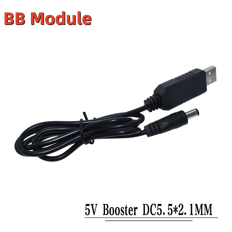 USB power boost line DC 5V to DC 5V 9V 12V Step UP Module USB Converter Adapter Cable 2.1x5.5mm ...