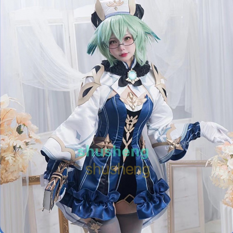 Genshin Sucrose cosplay costume and Sucrose Wig | Shopee Philippines