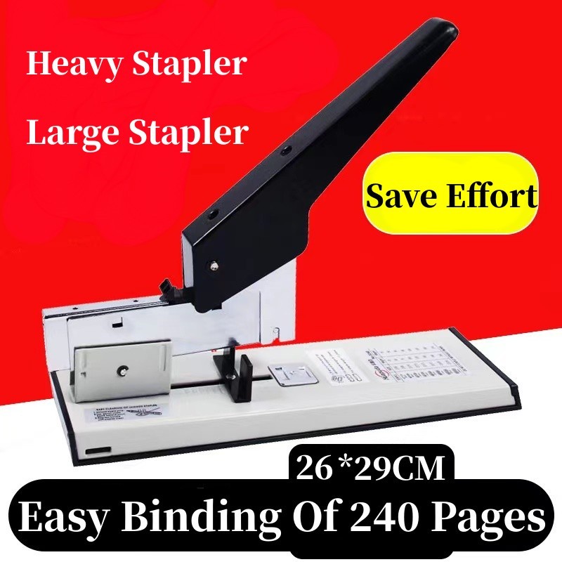Heavy Stapler Large Stapler thickened book binding machine for 240/140 ...