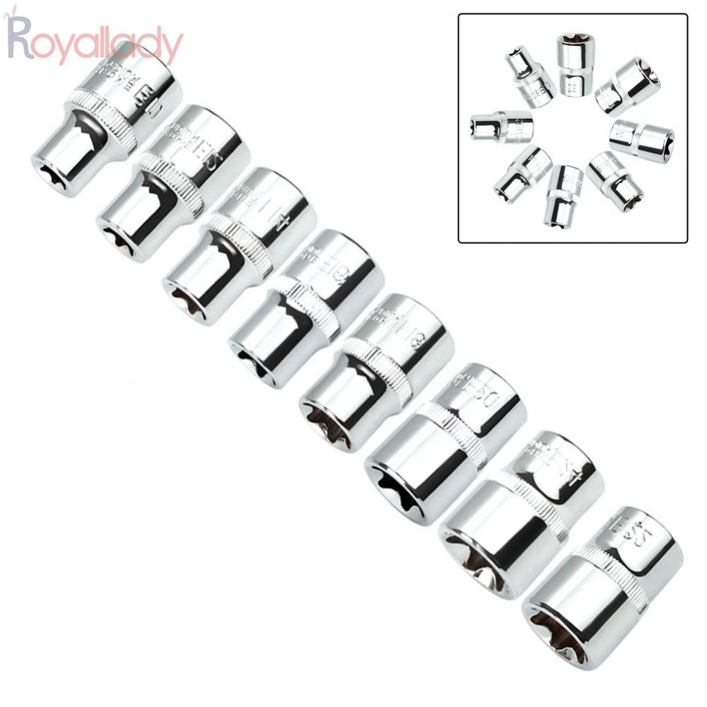 E Type Sockets1/2 Tool Female Torx Socket For Ratchet End Wrench Head ...
