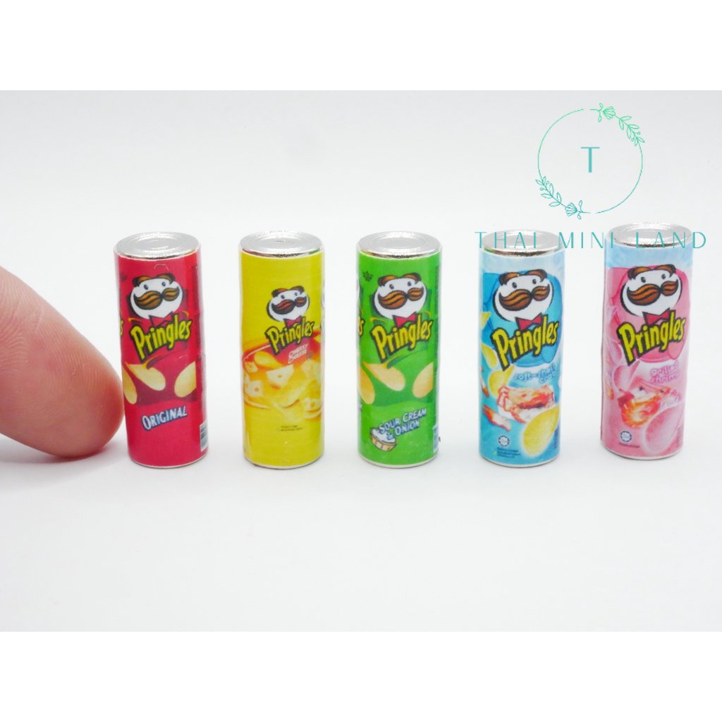 Small Pringles Cans Miniature Snacks Potato Decorations | Shopee ...