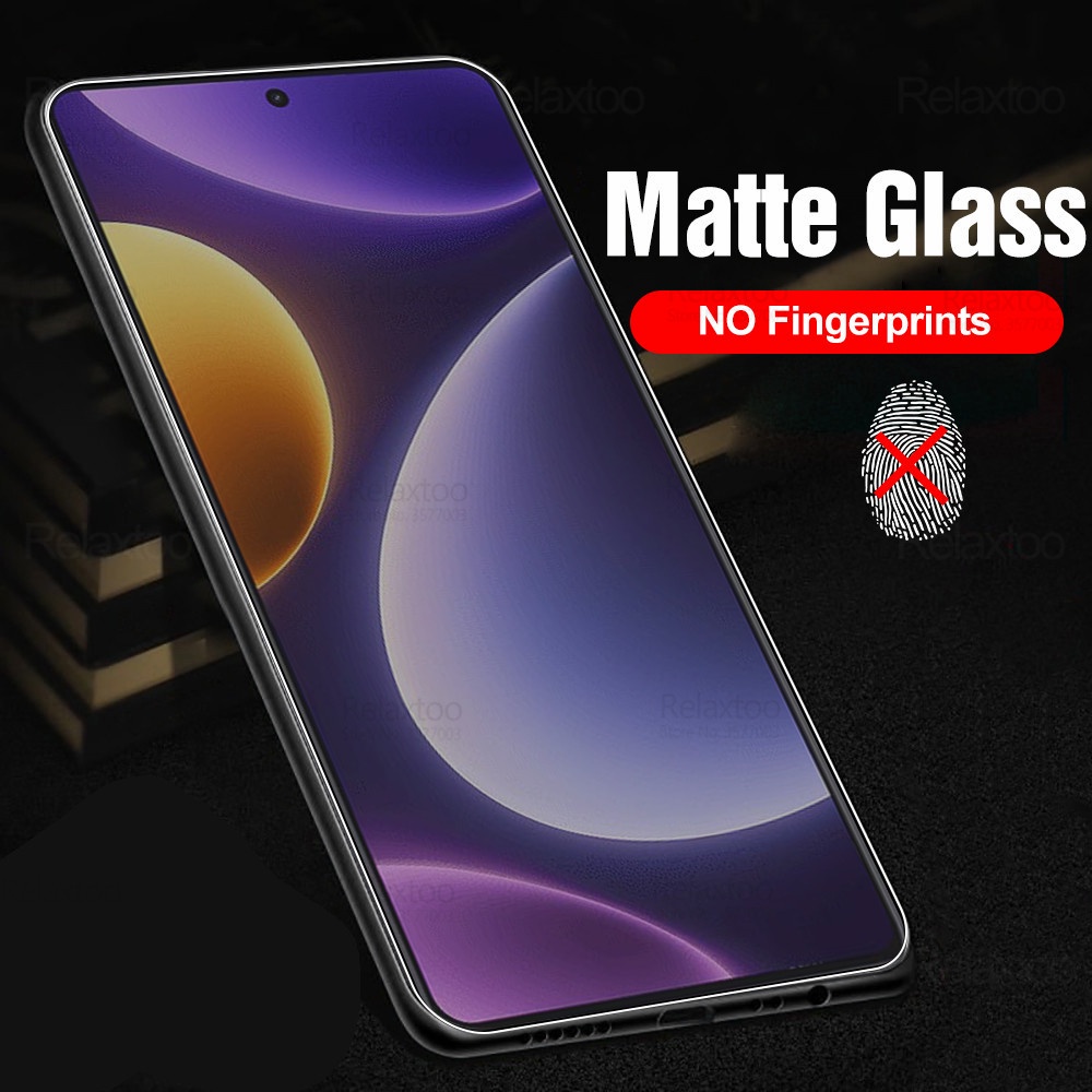 9D Matte Tempered Glass For Xiaomi Redmi Note 12 Turbo Screen Protector ...