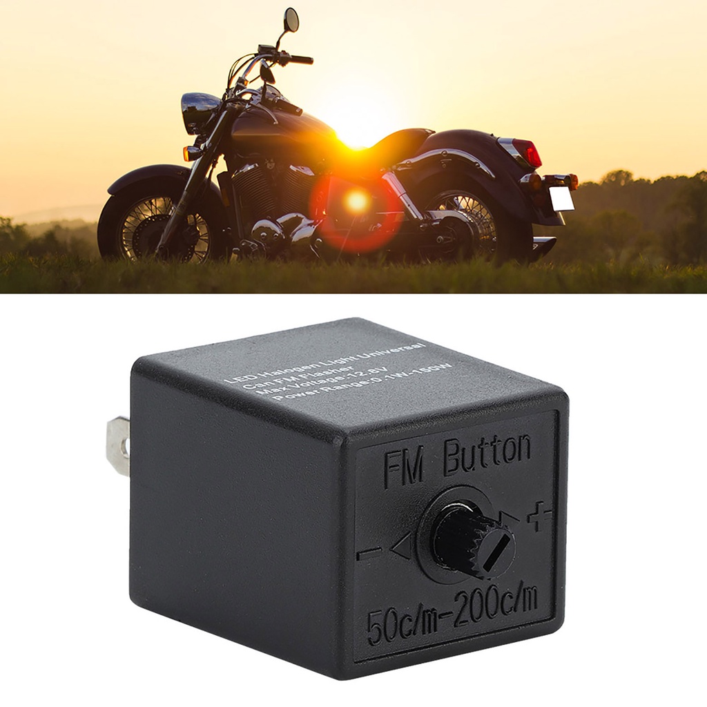 [CSS]12V 24V 3-PIN Adjustable LED Flasher Relay Turn Signal Light ...