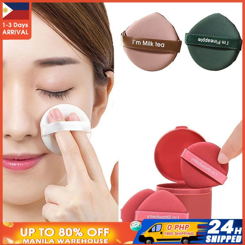 Double Side Makeup Puff BB Cream Applicator Air Cushion Sponge Dry Wet ...
