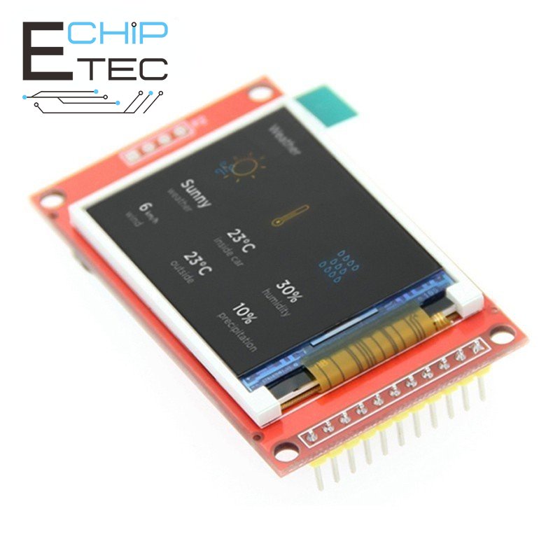1PCS 1.8 "TFT LCD Module LCD Screen Module SPI Serial 4 IO driver TFT ...