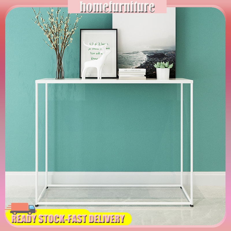 Nordic Console Tables Creative Entrance Table Iron Wall Table Corridor ...
