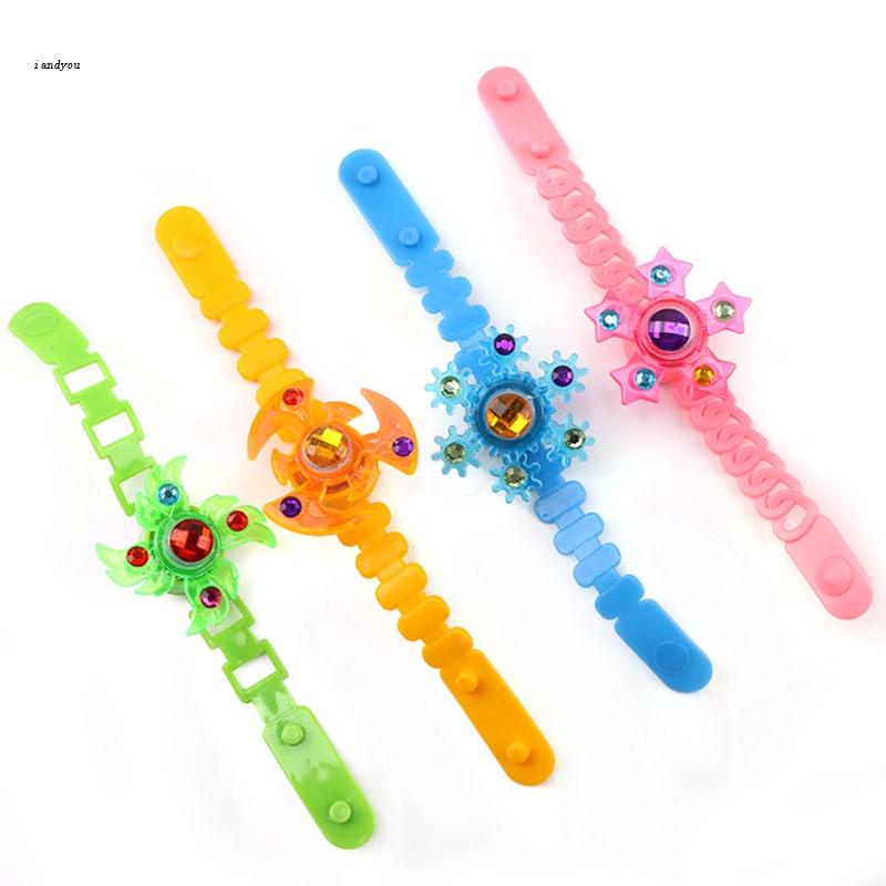Stress Toy LED Flashing Spinner Watchband Night Toy for Autistic ...