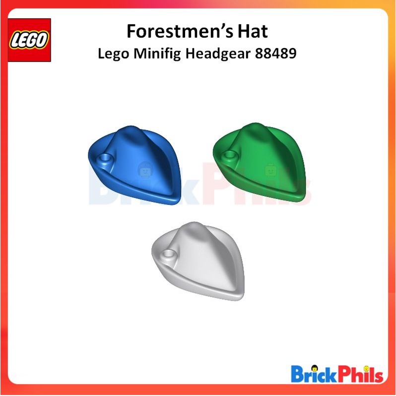 Lego Minifig Headgear 88489 Forestmen's Hat | Shopee Philippines