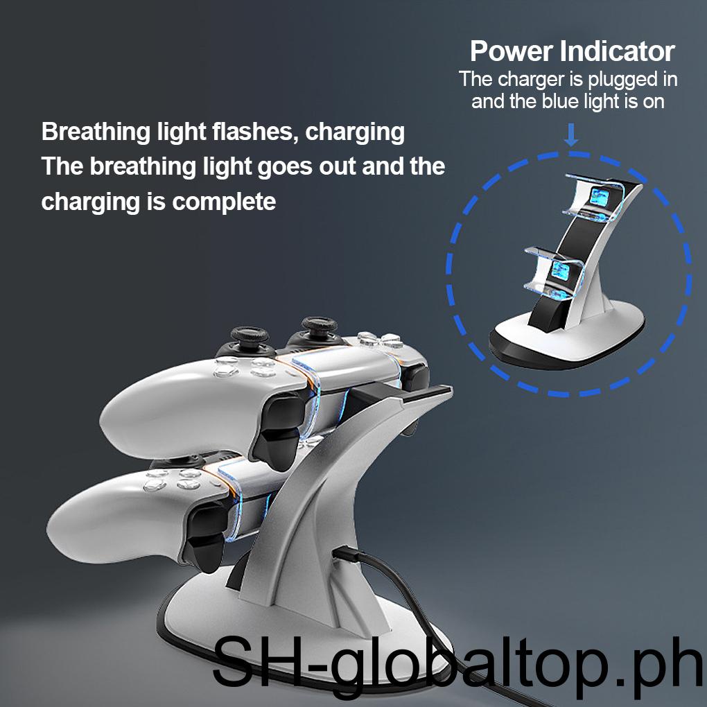 Game Controller Charger Dual Docks Gamepad Docks Gamepad Charging Stand ...