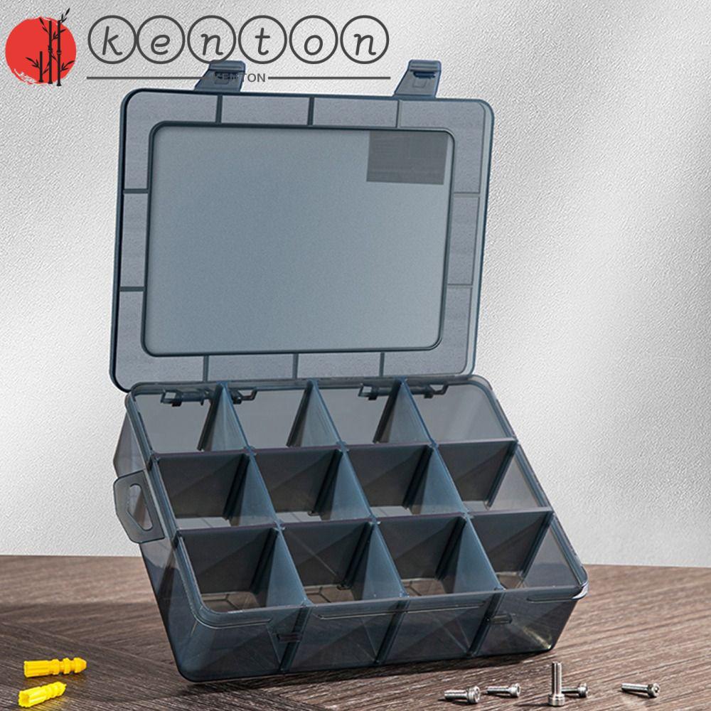 KENTON Tool Storage Box Craft Plastic Transparent Suitcase Packaging ...