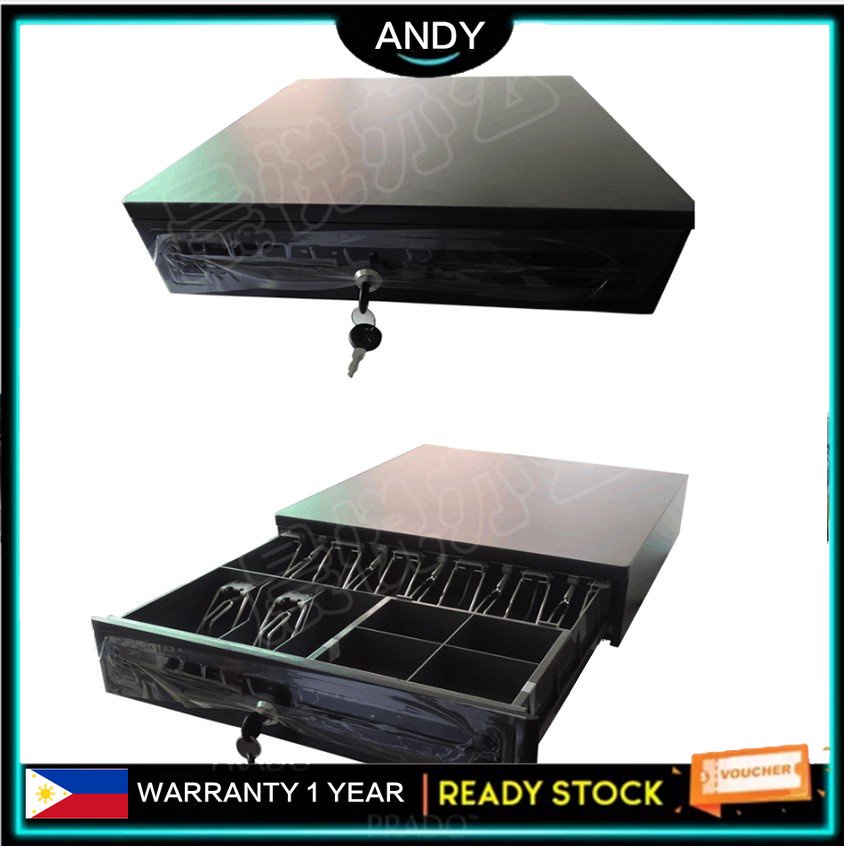 XP-405 Heavy Duty Cash Drawer Manual and Automatic Pos System 7 Bills 4 ...